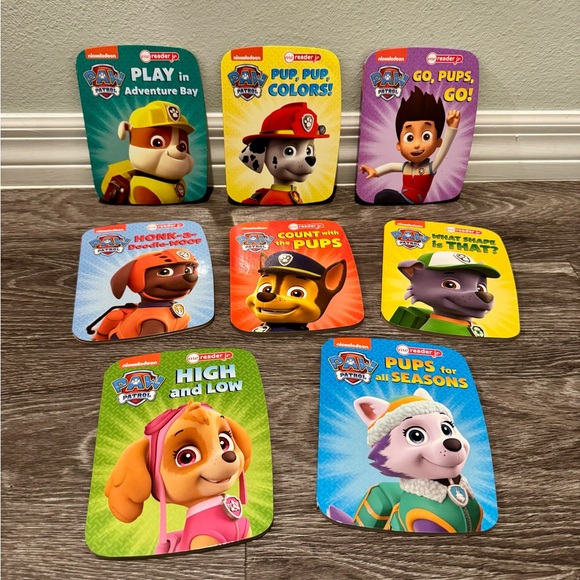 Paw Patrol | Other | Set Of 8 Me Reader Jr Paw Patrol Board Books ...